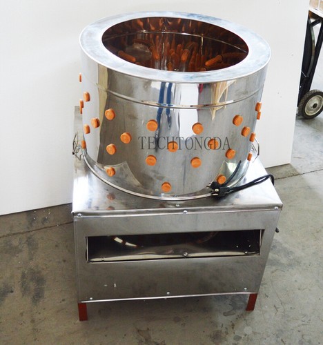 110V TD-60 Small Chicken Plucker Plucking Machine Poultry De-Feather 2 ...