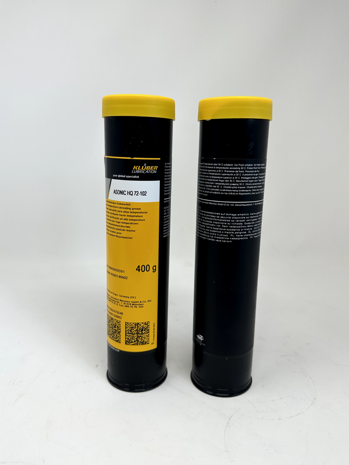 Kluber ASONIC HQ 72-102 High-temperature lubricating grease 400g | eBay