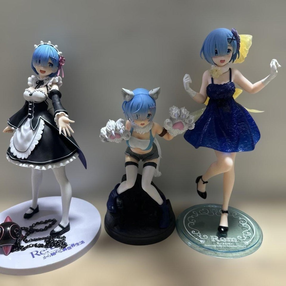 Collectible Anime Figure Lot 10 Pieces Beautiful Girl Figures Authentic ...