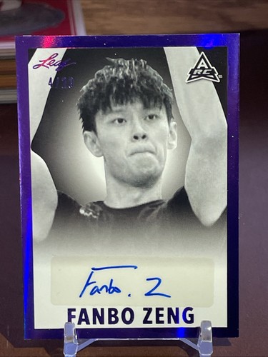 2022 Leaf Rookie 1960 Leaf Autograph Auto #BWFZ1 Fanbo Zeng /20 | eBay