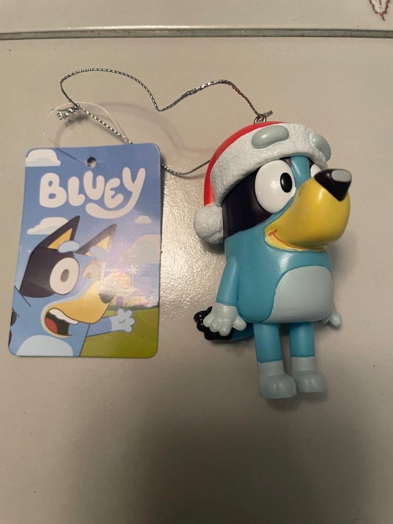 BLUEY CHRISTMAS ORNAMENT BLUEY CHARACTER WITH TAG AND HANGER STRING | eBay