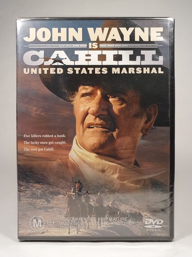 Cahill United States Marshal DVD John Wayne Western Region 4 New ...