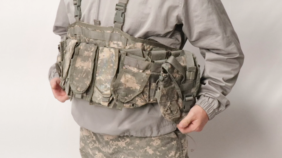 12 PC US Army Rifleman Set Tactical Assault Panel ACU UCP Camo Molle ...