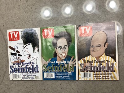 Lot of (3) Seinfeld TV Guide Collector’s Edition Set Neat, Don’t Miss ...