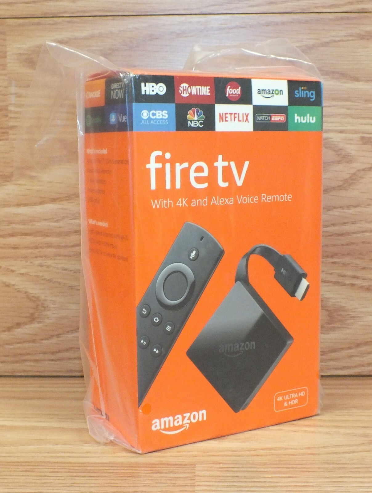 Amazon - Black Fire TV Pendant with 4K Ultra HD + Alexa Voice Remote in ...
