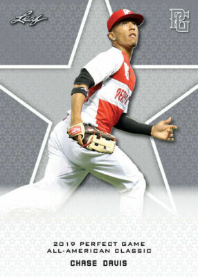 CHASE DAVIS 2019 LEAF PERFECT GAME "LIMITED EDITION" ROOKIE CARD! | eBay