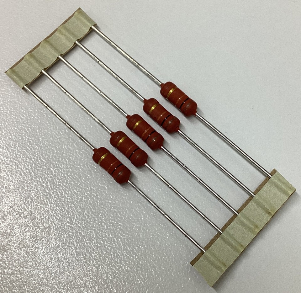 Vishay Metal Film Resistors 10K Ohms Lot of 20, 1/2 Watt | eBay