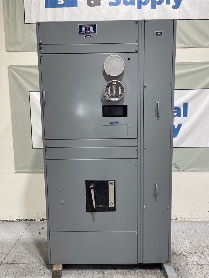 800 Amp Meter Main Square D Panel 3P 4W 277/480v W Main Breaker | eBay