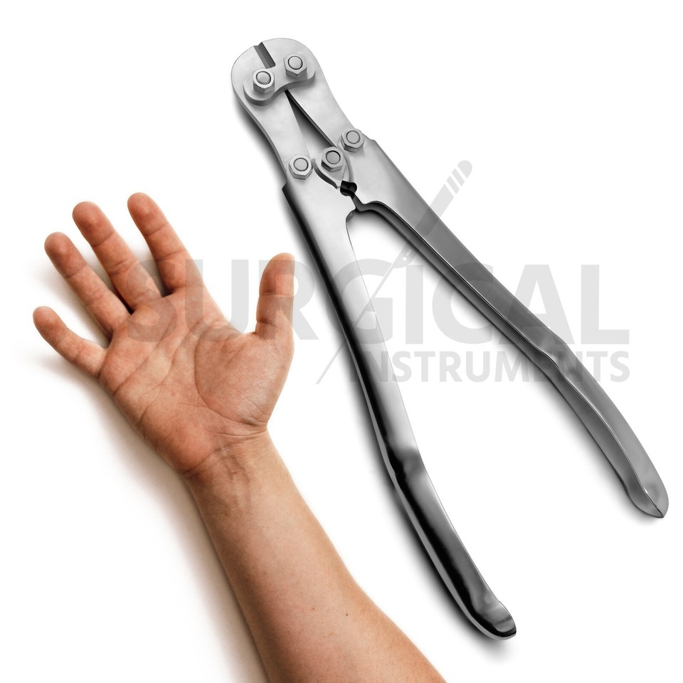 Double Action Pin & Wire Cutter 15" Orthopedic Surgical Instruments ...