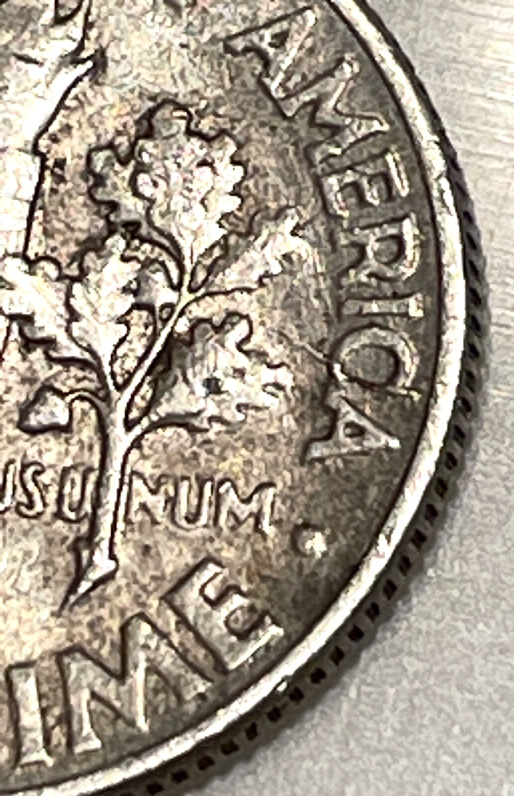 1964 D ROOSEVELT DIME Die Crack ERRORS Good Luster Coin Many ...