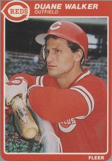 1985 Fleer - Duane Walker #554 for sale online | eBay