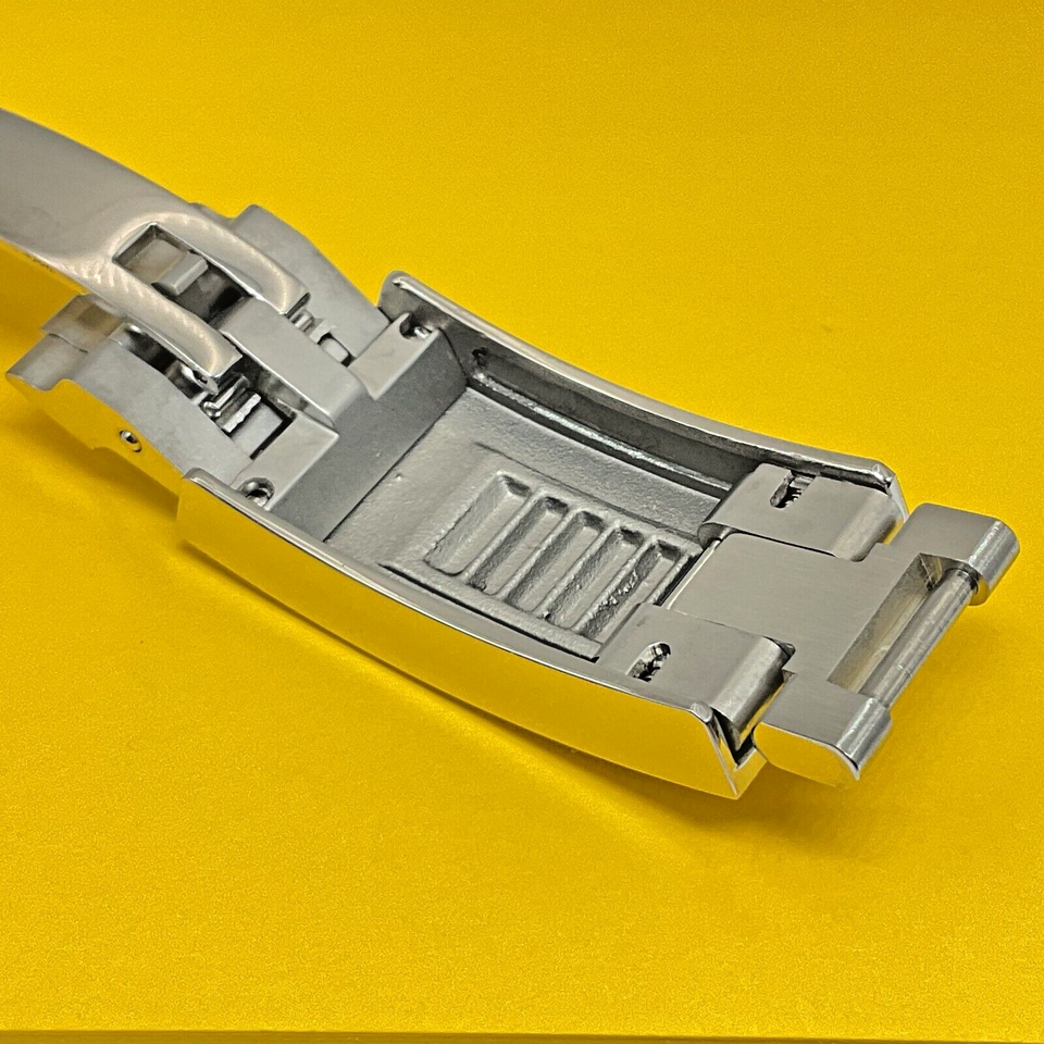 PREMIUM 16MM CNC MILLED RAIL GLIDE-LOCK BUCKLE CLASP FOR ROLEX ...