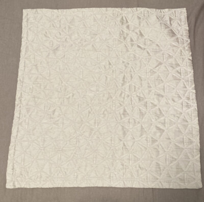 Hotel Collection Interlattice Euro Sham, Silver 👍 👍 | eBay