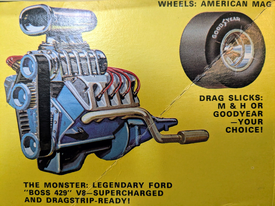 *LNIB! *RARE *ORIGINAL VINTAGE AMT NEW FORD PINTO DRAG GASSER KIT ...