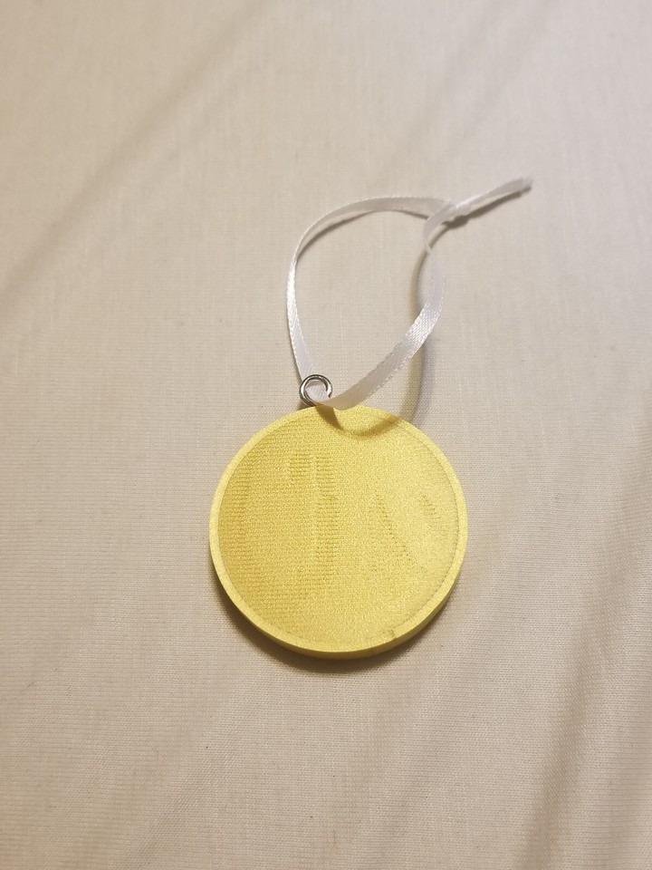 Power Rangers White Ranger Coin Falcon Zord Christmas Ornament White ...