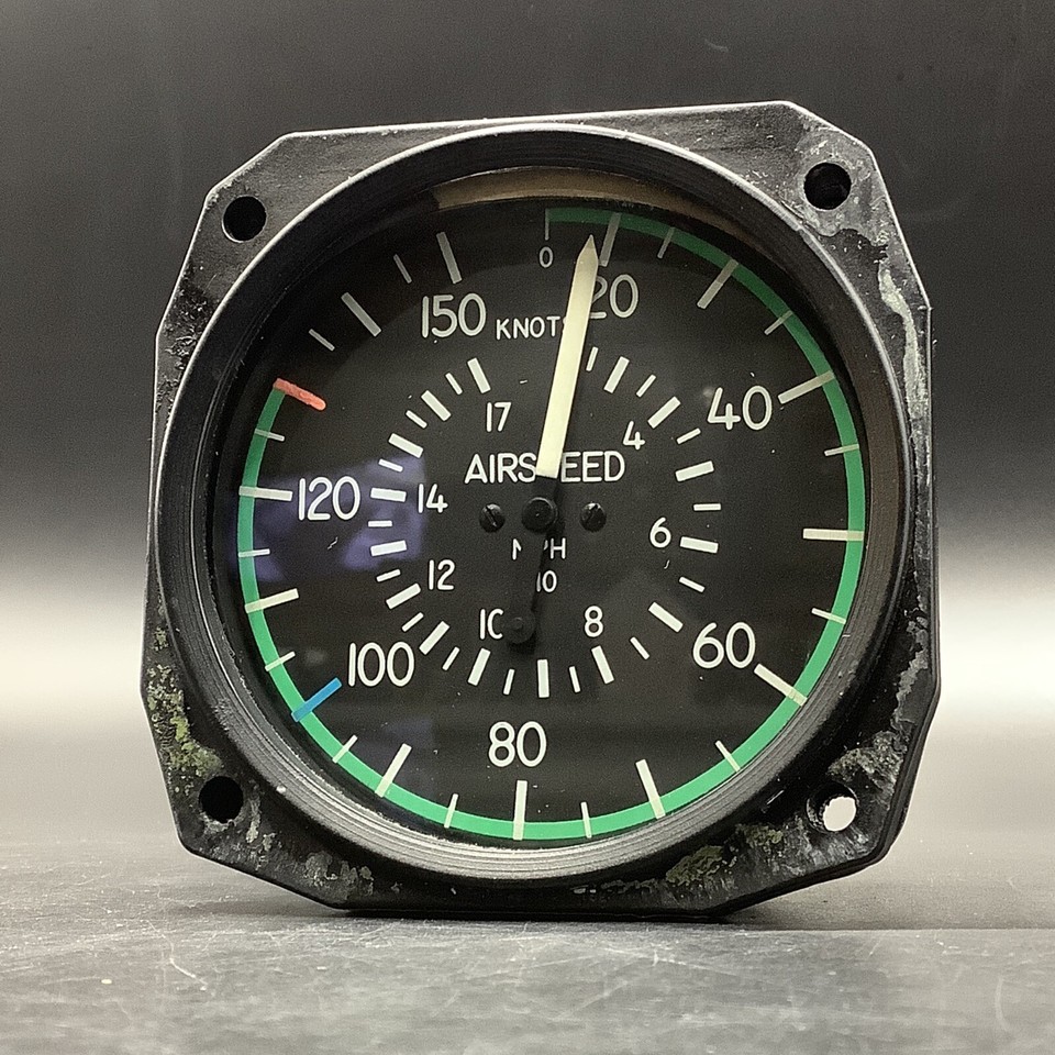 United Instruments Inc. Airspeed Indicator 0-150 MPH P/N: 8000 Code B. 336 | eBay