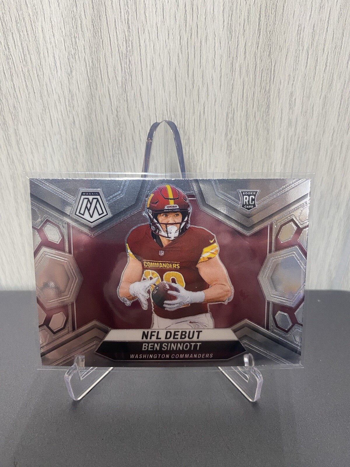 Ben Sinnott 2024 Mosaic NFL Debut Rookie Football Card | eBay