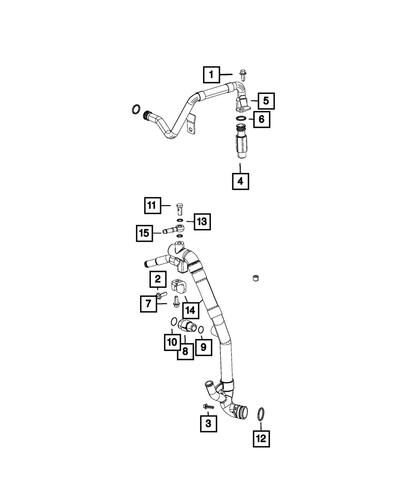 Genuine Mopar O Ring 68206027AA | eBay