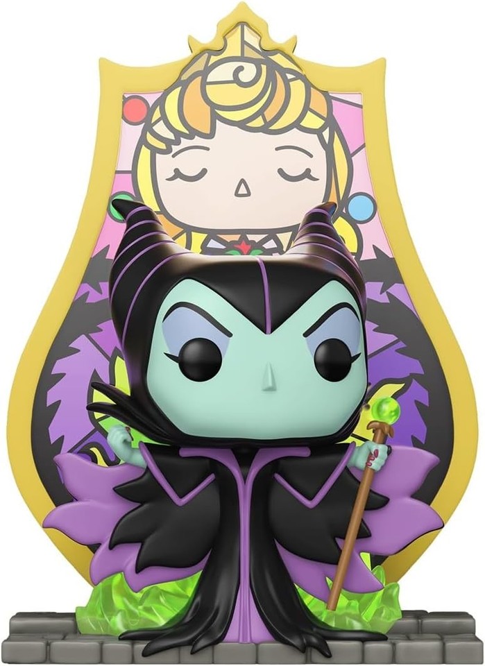 Funko Pop! Deluxe: Villains - Maleficent - (Glass) - Disney Villains ...
