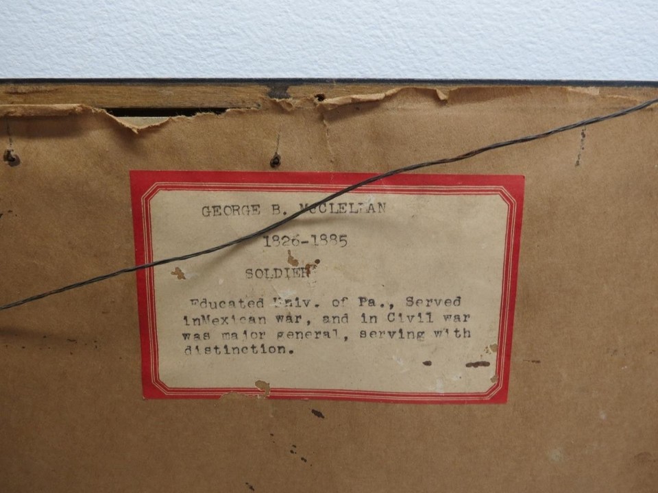 Civil War General George McClellan (1826-1885) Signed Autographed ...