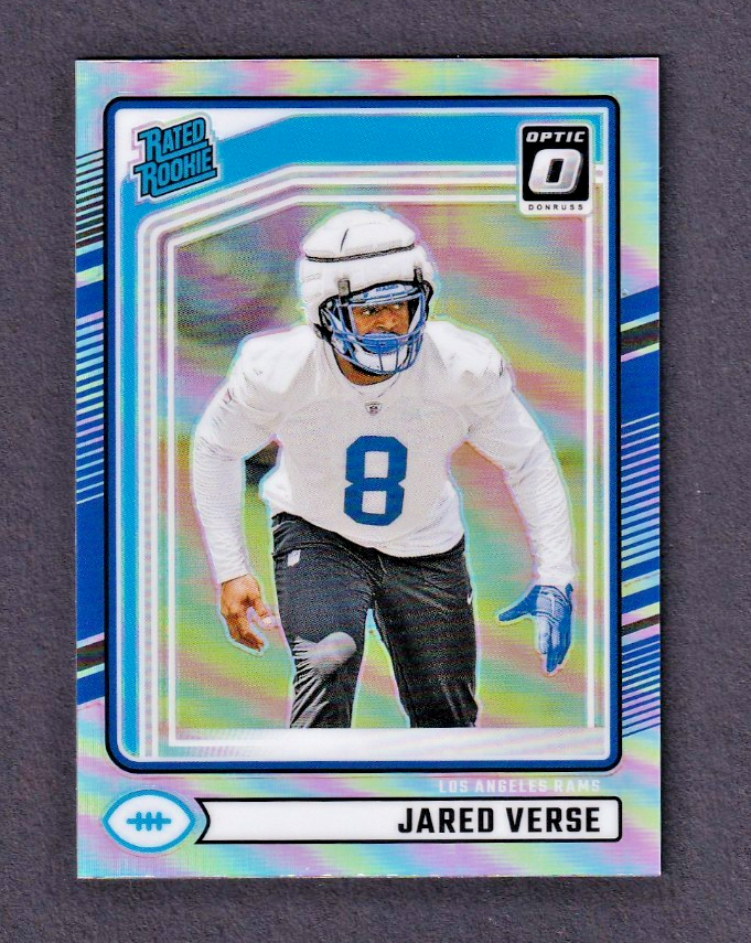 2024 Panini Optic Jared Verse Rated Rookie Holo Silver Prizm #242 (RC ...