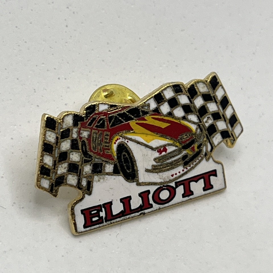 Bill Elliott McDonald’s Racing Team #94 Ford Thunderbird Race Car Lapel ...