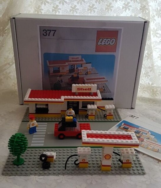 LEGO Town: Shell Service Station (377) for sale online | eBay