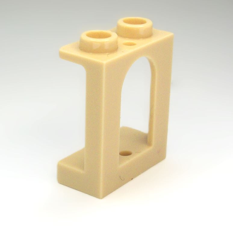 LEGO Dark Bluish Grey 1x2x2 Brick Window Panel 90195 X10 Harry Potter ...