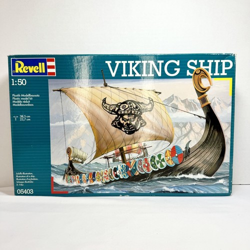 Viking Ship Plastic Model Kit Revell of Germany 05403 1/50 Scale New ...