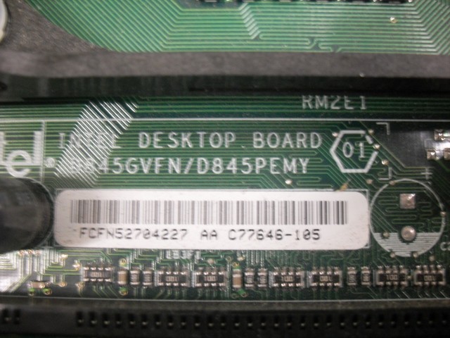 Intel Motherboard D845gvfn / D845pemy With I/o Shield and IDE Cables for sale online | eBay