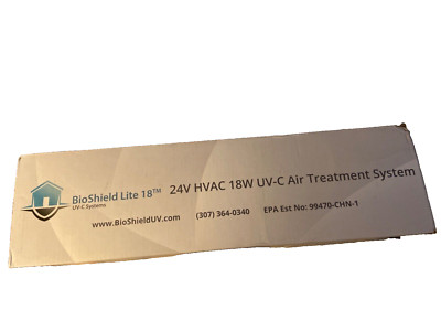 Bioshield Lite 18 24V HVAC 18 W UV-C Air Treatment System | eBay