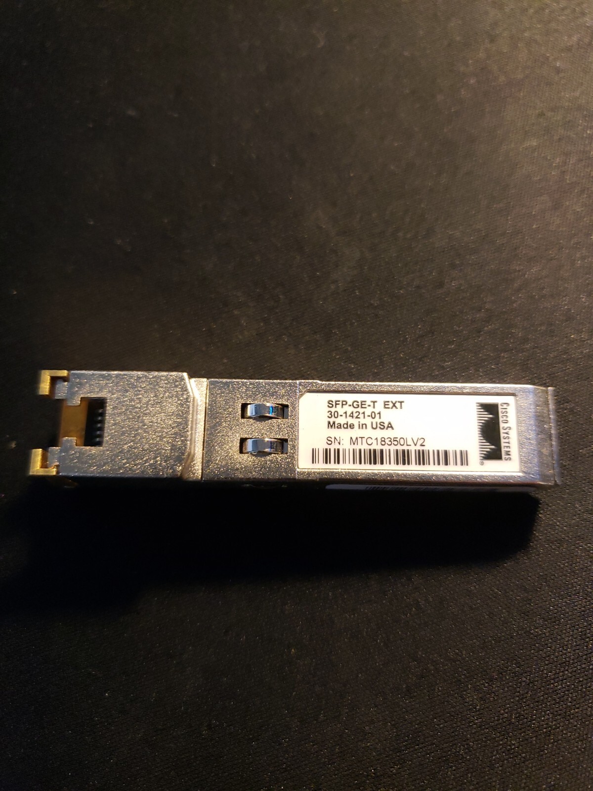 Cisco SFP-GE-T EXT SFP Transceiver Module 30-1421-01 | eBay