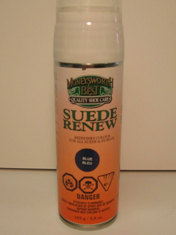 Suede Renew Dye Moneysworth & Best - Suede Renew SPRAY Colors - Suede ...