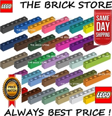 LEGO 1X6 BRICK - ALL COLOURS - 3009 - SELECT QTY - BESTPRICE - FAST ...