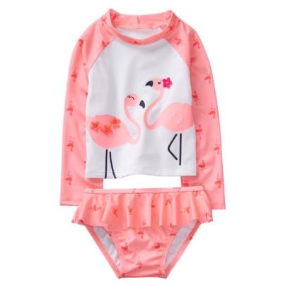 NWT Gymboree Rash Guard Flower Flamingo Toddler Girls UPF 50+ Many ...
