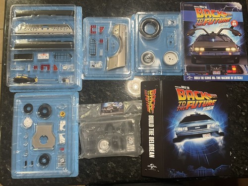 1:8 SCALE EAGLEMOSS BACK TO THE FUTURE BUILD YOUR OWN DELOREAN ISSUE 1 ...