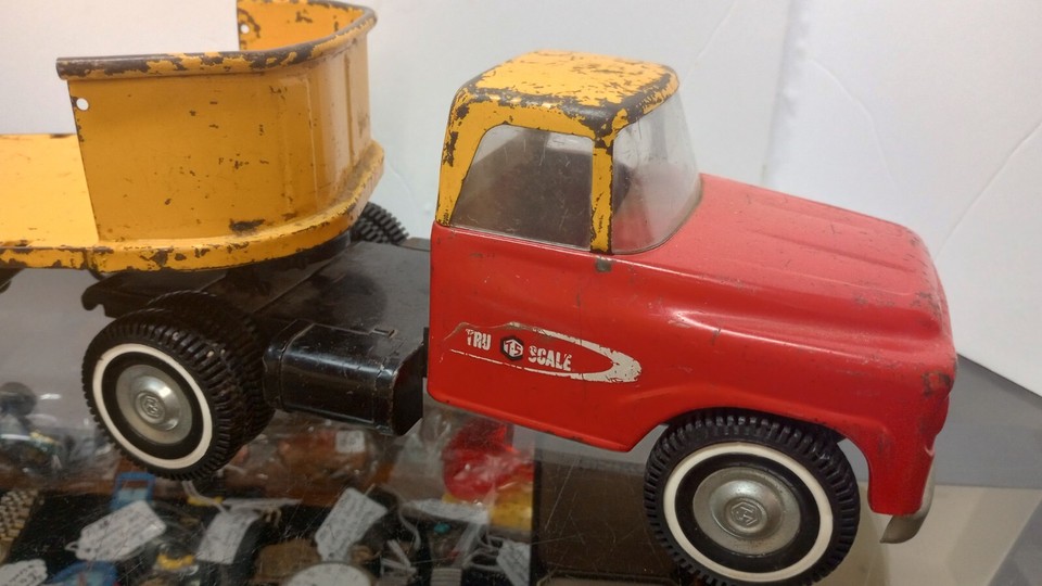 Tru-Scale International Stake Semi Tractor Trailer Original | eBay