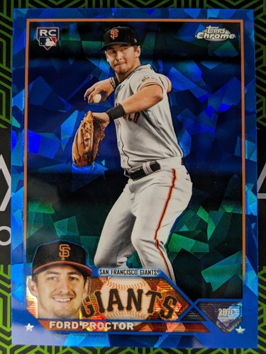Ford Proctor (RC) 2023 Topps Chrome Sapphire Edition Rookie Card #472 ...