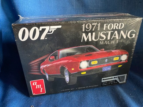 AMT James Bond 007 1971 Ford Mustang Mach I 1/25 Scale Model Kit ...