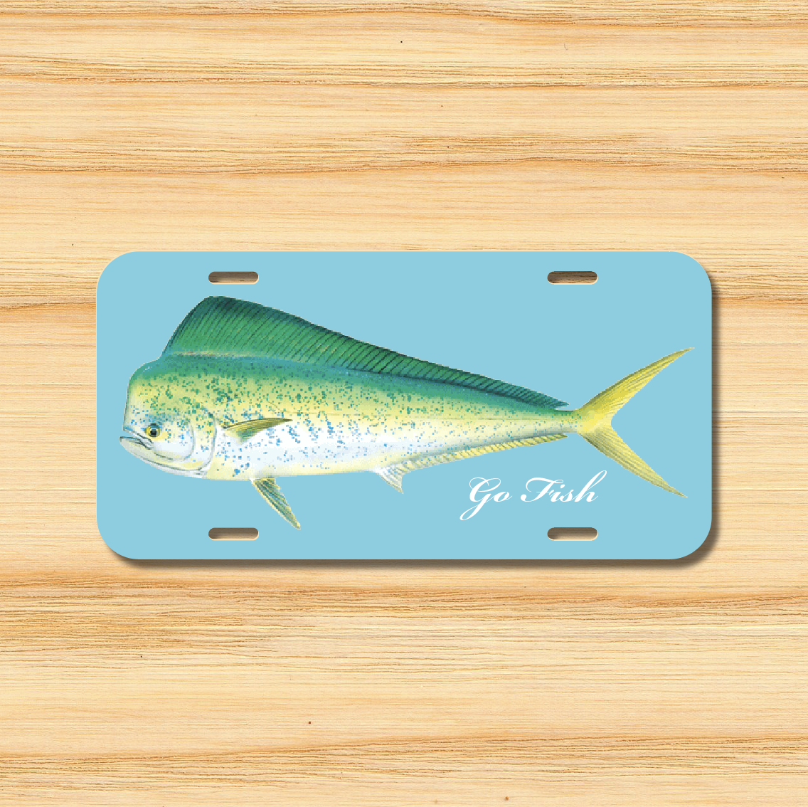 Mahi-Mahi Vehicle Front License Plate Auto Car Fishing Ocean Salt water ...