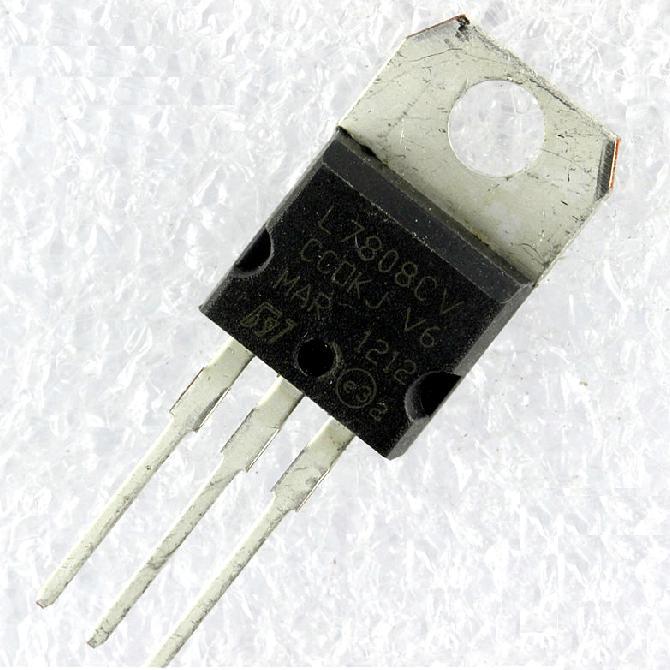 10PCS NEW IC L7808CV L7808 7808 TO-220 ST Voltage Regulator 8V ST NEW ...