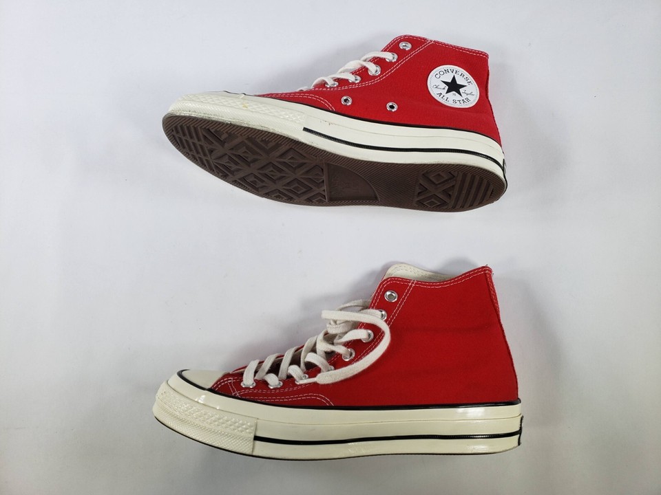 Converse Chuck 70 Canvas High Top Sneakers Men's Size 8 Red (Minor ...