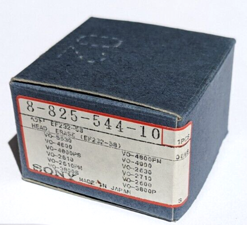 Sony 8-825-544-10, Erase Head, EF233-58 (0977) Sony U-matic VTRs, New ...