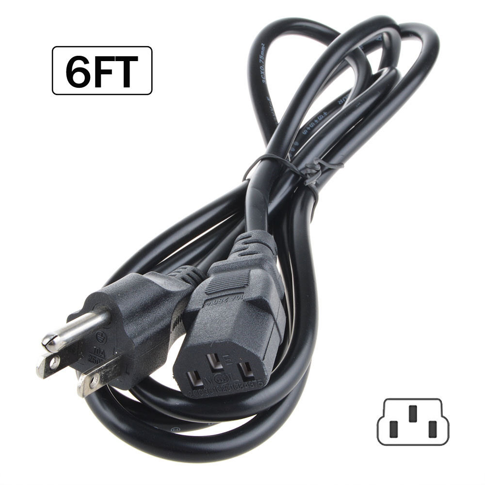 AC Power Cord Cable Plug For AOC Envision L32W961 32" Widescreen LCD TV ...