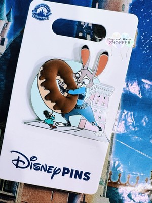 2025 Disney Parks Zootopia Judy Hopps The Big Donut OE Pin | eBay