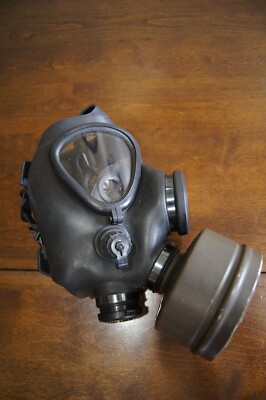 Israeli IDF Military M15 40mm Gas Mask Unsealed (Expired) Filter Size 3 ...