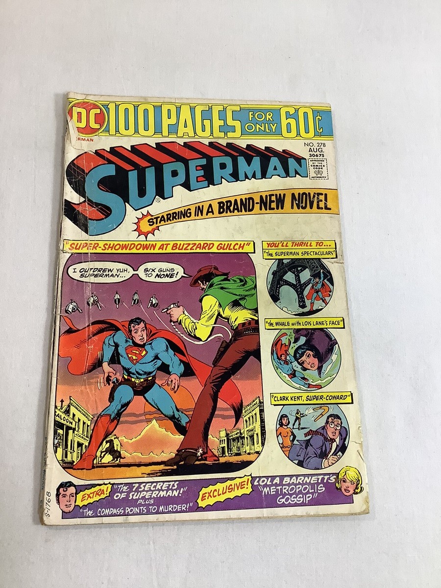 Superman Comic Book Pages