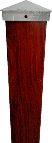 8 pieces Red Cedar 2400mm Powder coated Aluminium Post Tube Pipe Fence ...