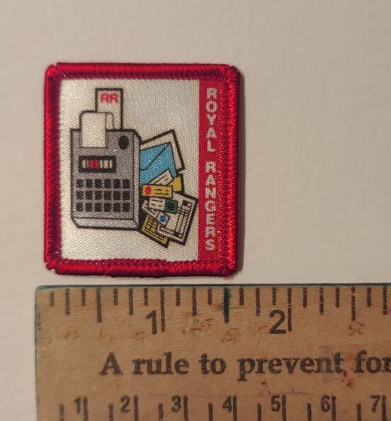 NEW Royal Rangers Ranger Budgeting badge patch RR logo VTG | eBay
