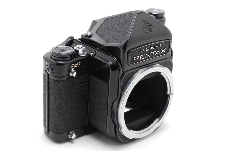 [Near MINT] Pentax 6x7 67 TTL Finder Medium Format Film Camera Body ...